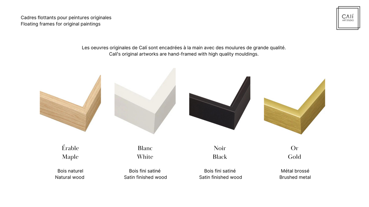 Minimalist textured art by Canadian artist Calí – Cali Art Studio